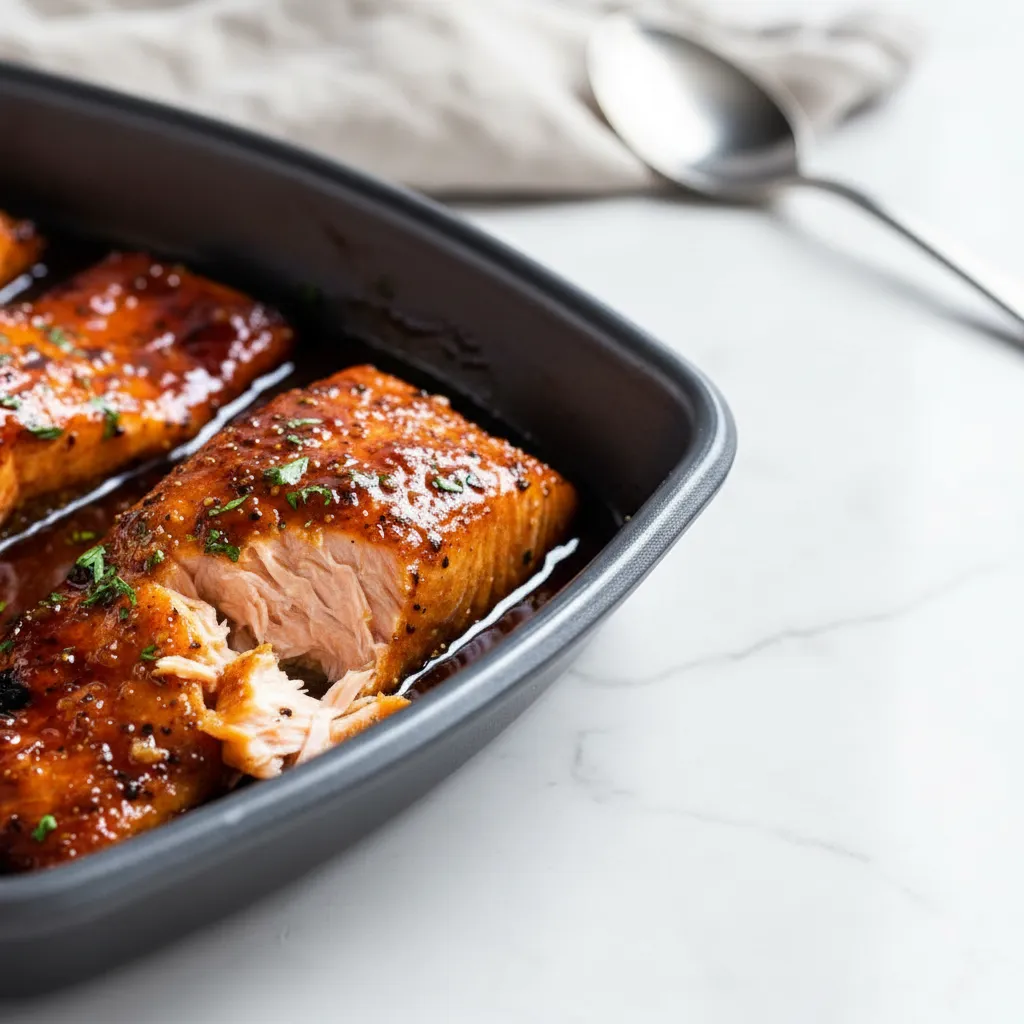 Delicious Spicy Honey Garlic Baked Salmon Recipes
