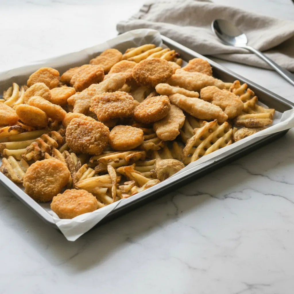 Amazing Chicken Nuggets Platter Aesthetic