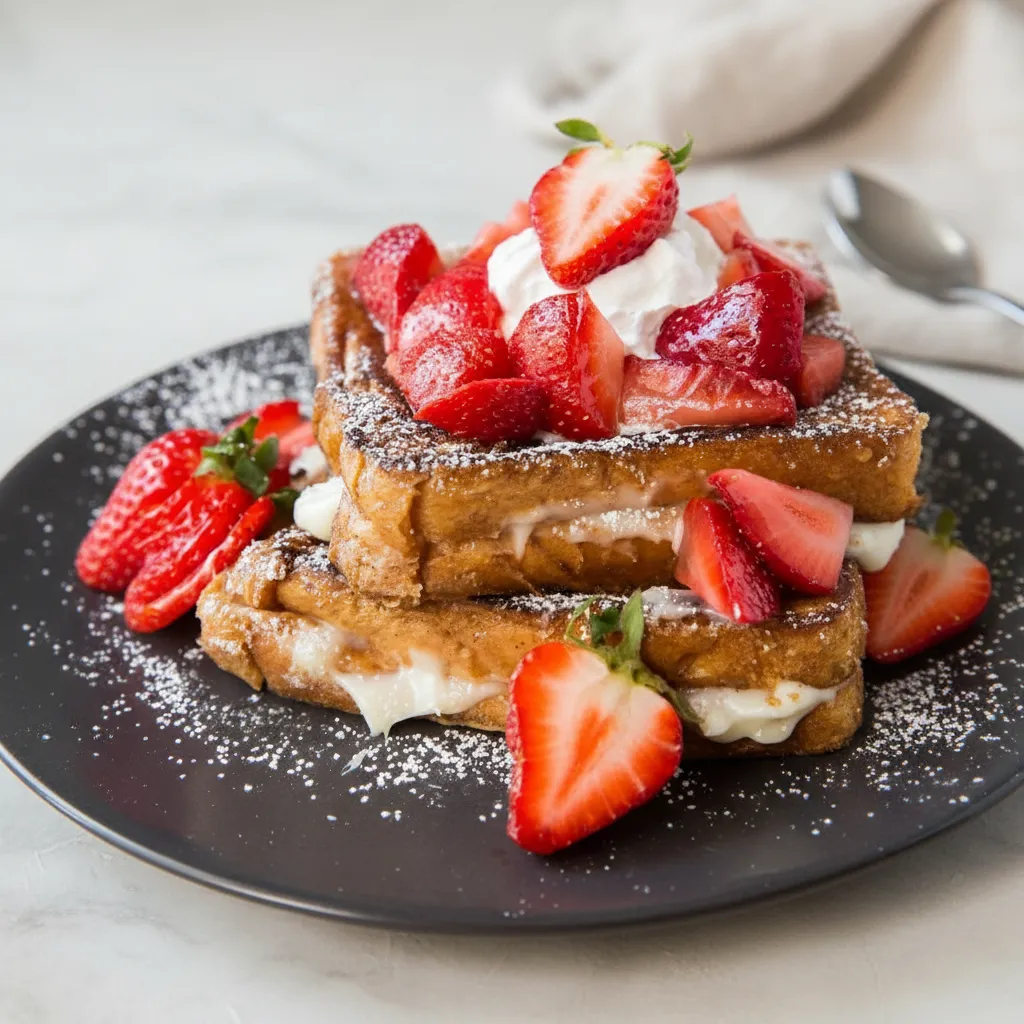 Delicious Stuffed French Toast Recipe With Cream Cheese