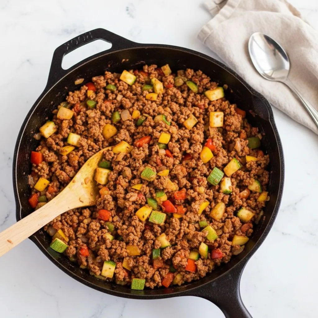 Spicy Easy Ground Beef Recipes Skillet